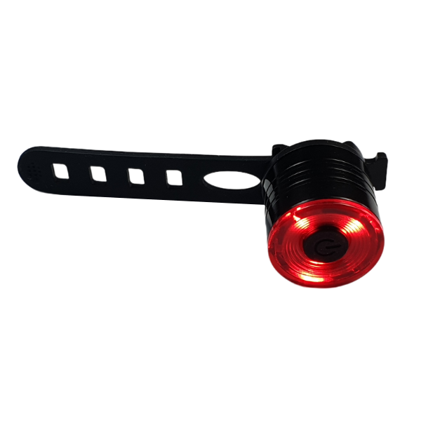 Side Front & Rear Bike Light Red with 3 Flash Modes- AdSports NZ