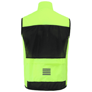 Hi Visibility Cycling Vest with Reflectors & Back Pocket Adsports NZ