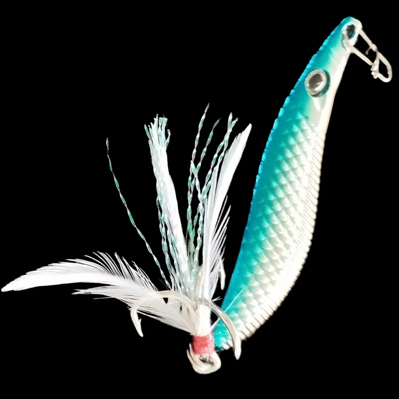 15g Blue and Silver Jig Lure - Sucker Those Fish onto Your Hook!